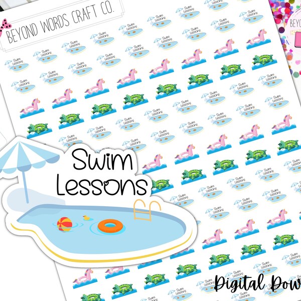 Swimming Lessons - Etsy