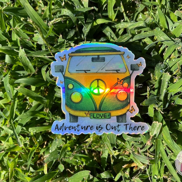 Hippie Van Cut Out - Etsy