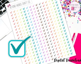 Check Box Stickers - Etsy