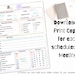 IEP Snapshot Summary Printable Sheet | IEP Meeting Summary for Parents ...