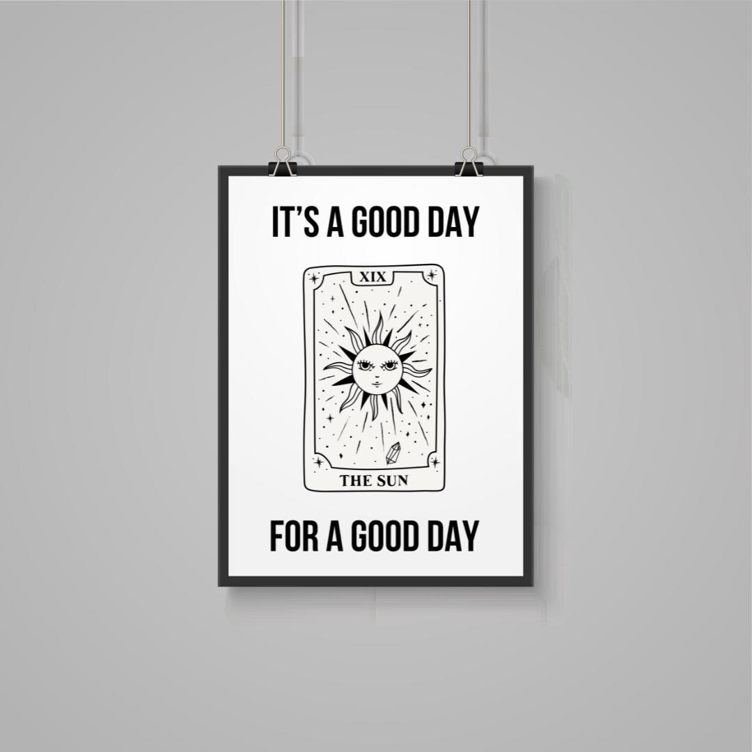 Good Day Digital Download Printable Poster Motivational Poster ...
