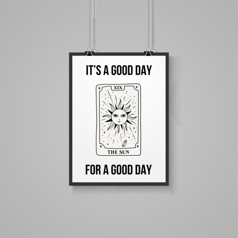 Good Day Digital Download Printable Poster Motivational Poster ...