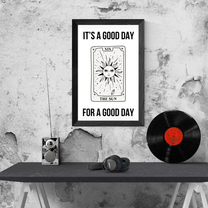 Good Day Digital Download Printable Poster Motivational Poster ...