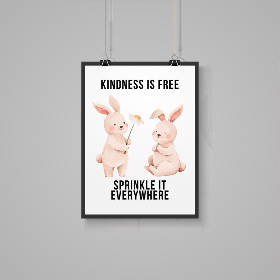 Kindness Poster: Sprinkle It Everywhere Motivation Digital Download ...