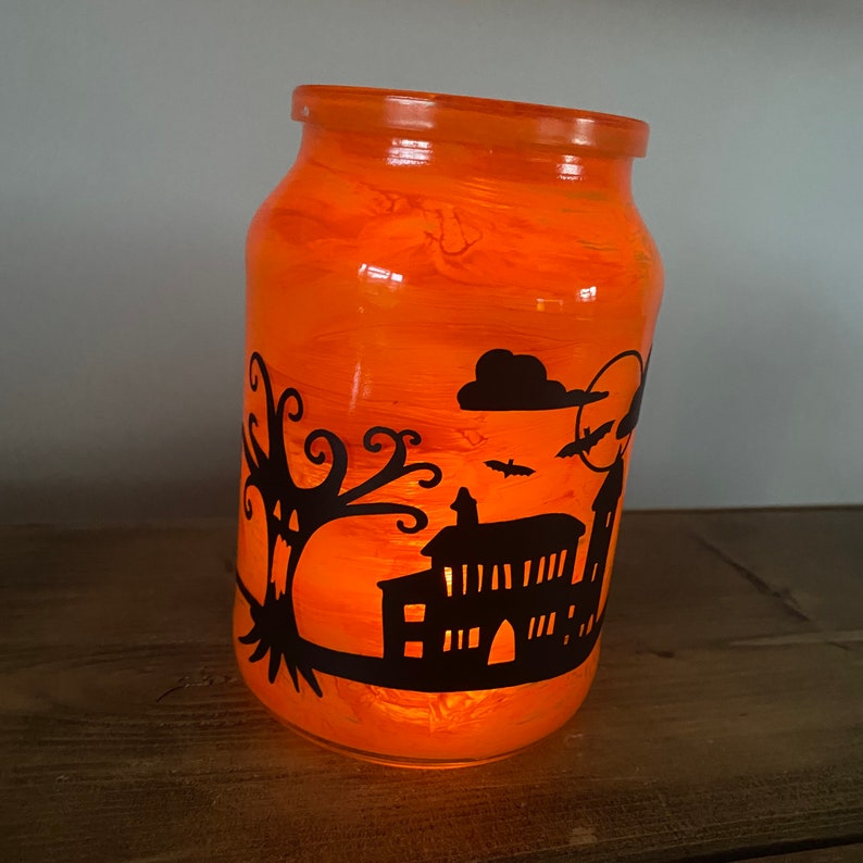 Spooky Scene SVG, Halloween Scene Svg, Haunted House Svg, Tombstone Cut ...