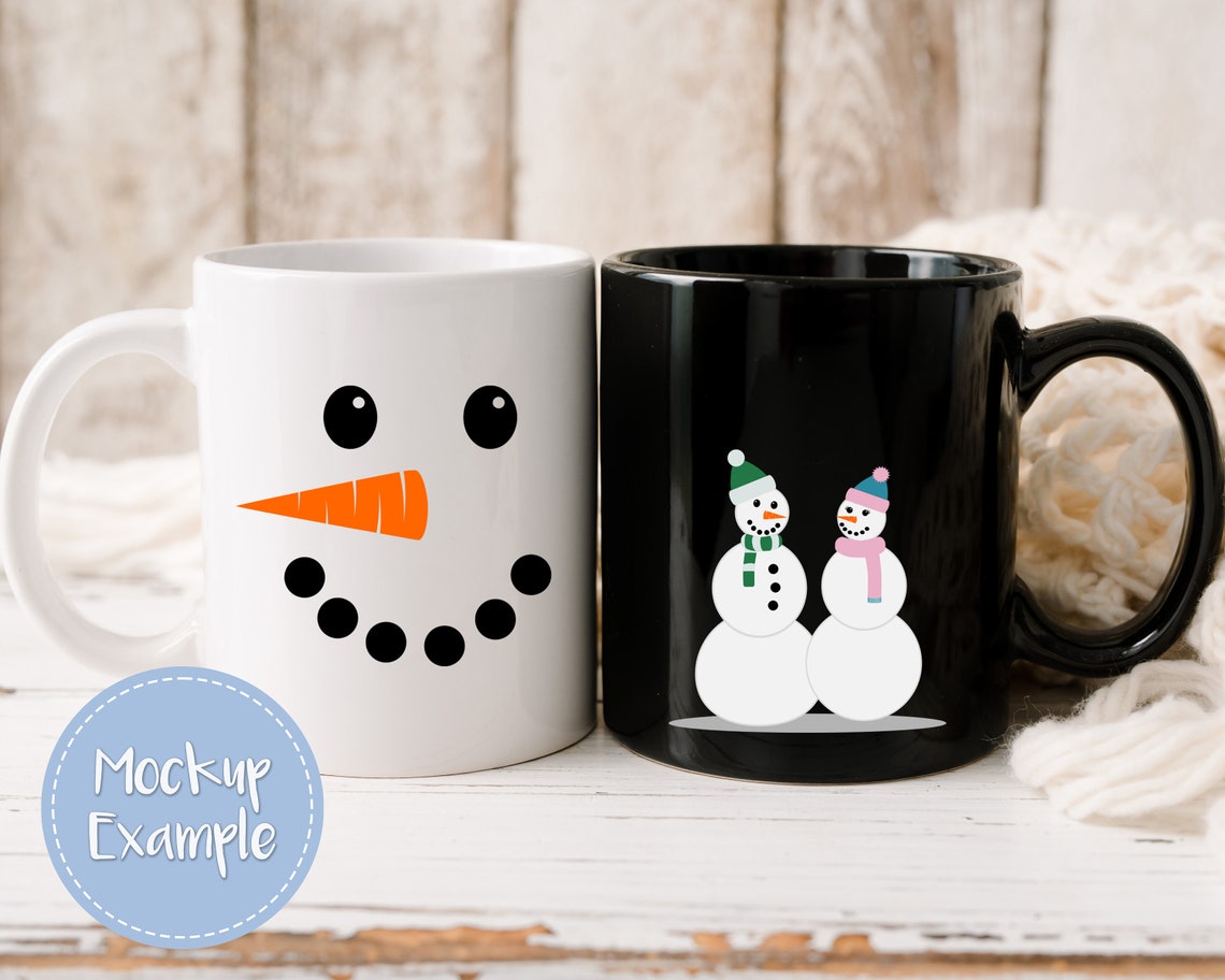 Snowman SVG Bundle Build Your Own Snowman Snow Woman, Snowman Bundle ...