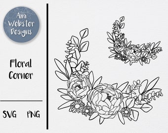 Corner SVG Bundle Corner Svg Decorative Frame Corners Svg - Etsy