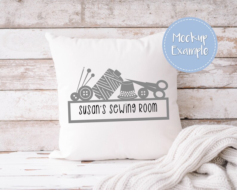 Sewing Monogram SVG, Sewing Room Sign, Seamstress Svg, Cricut Cut File ...