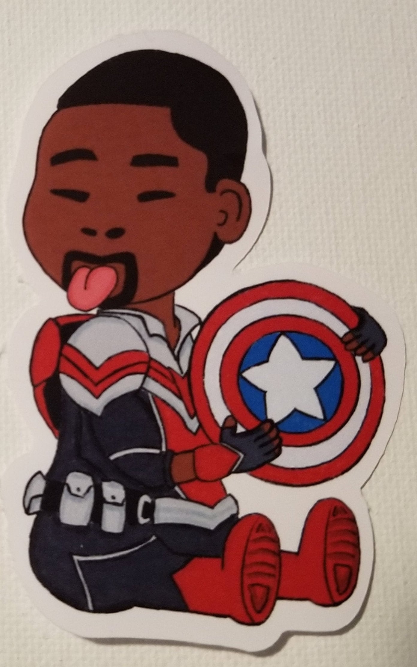 Falcon & Winter Soldier Sticker Set - Bucky Barnes - Sam Wilson ...