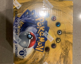 1st Edition Booster Box - Etsy