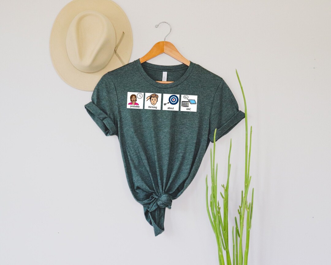 AAC Shirt | SLP AAC Shirt | Speech Therapy Shirt | Boardmaker T-shirt ...