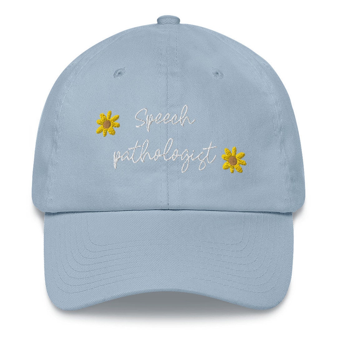 SLP Hat | Speech Pathologist Baseball Hat: 9 Colors | SLP Apparel ...