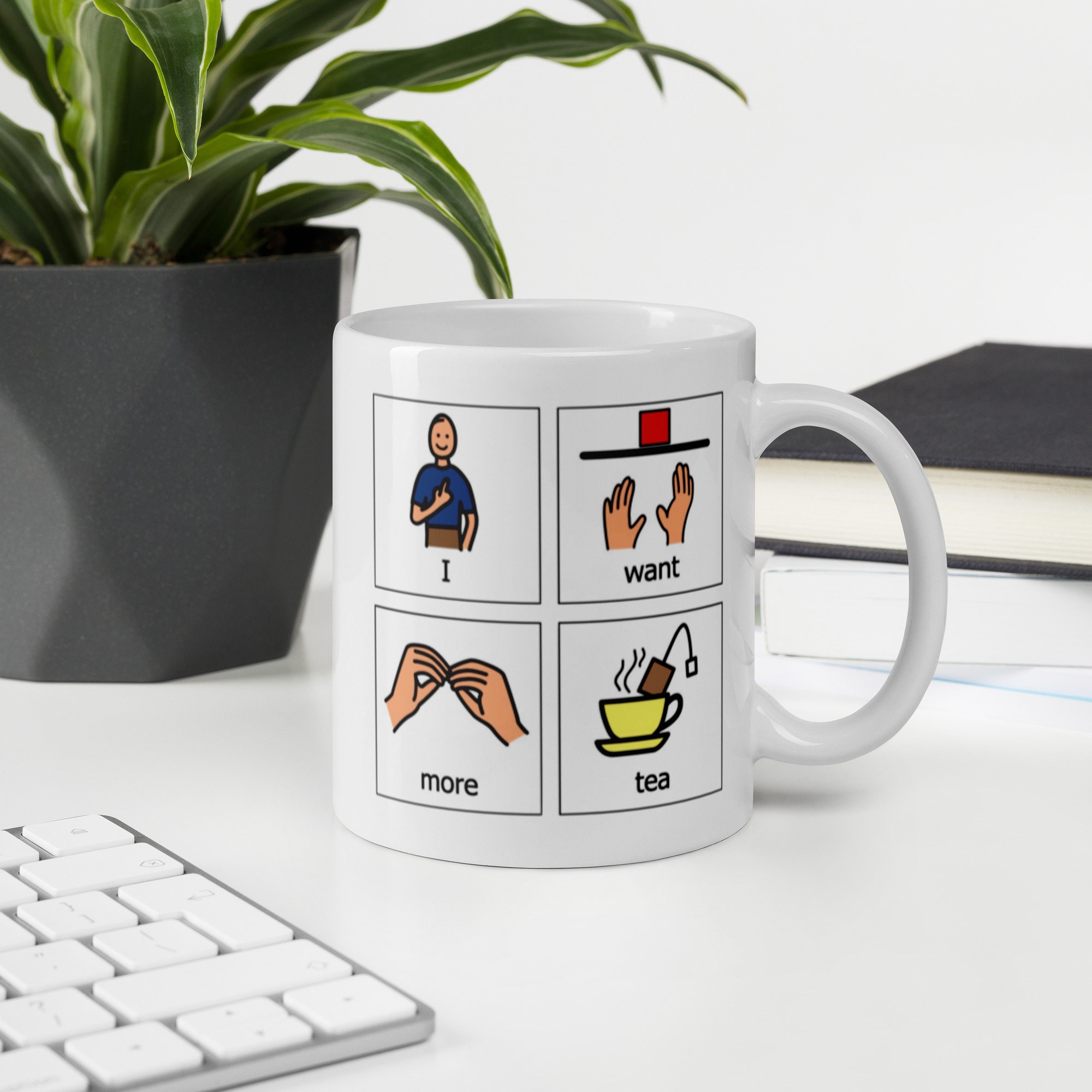 SLP Tea Mug | SLP AAC Mug | Speech Therapist Mug | Speech Language ...