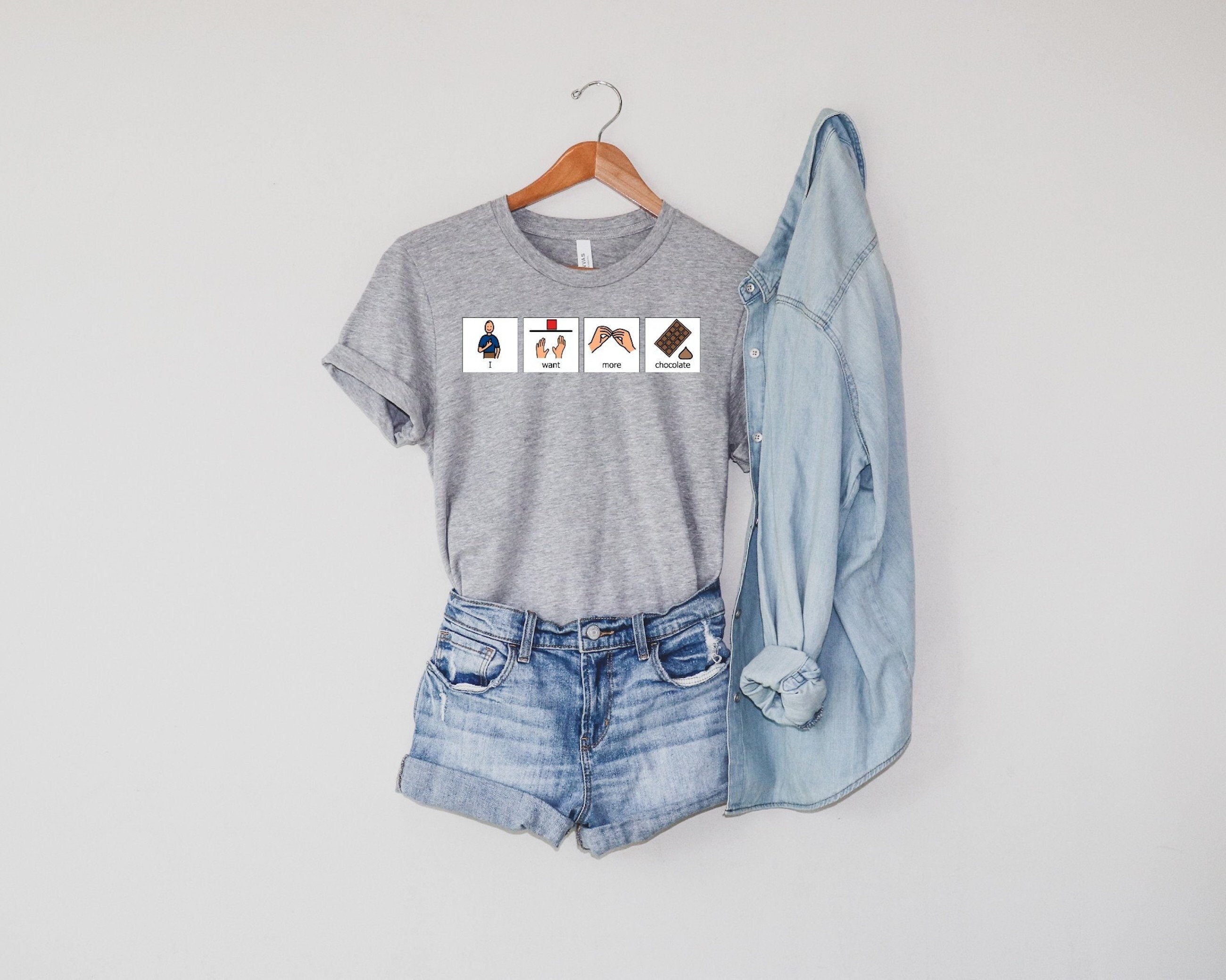 AAC SLP T-shirt Speech Therapy Shirt AAC Shirt Boardmaker Shirt Speech ...