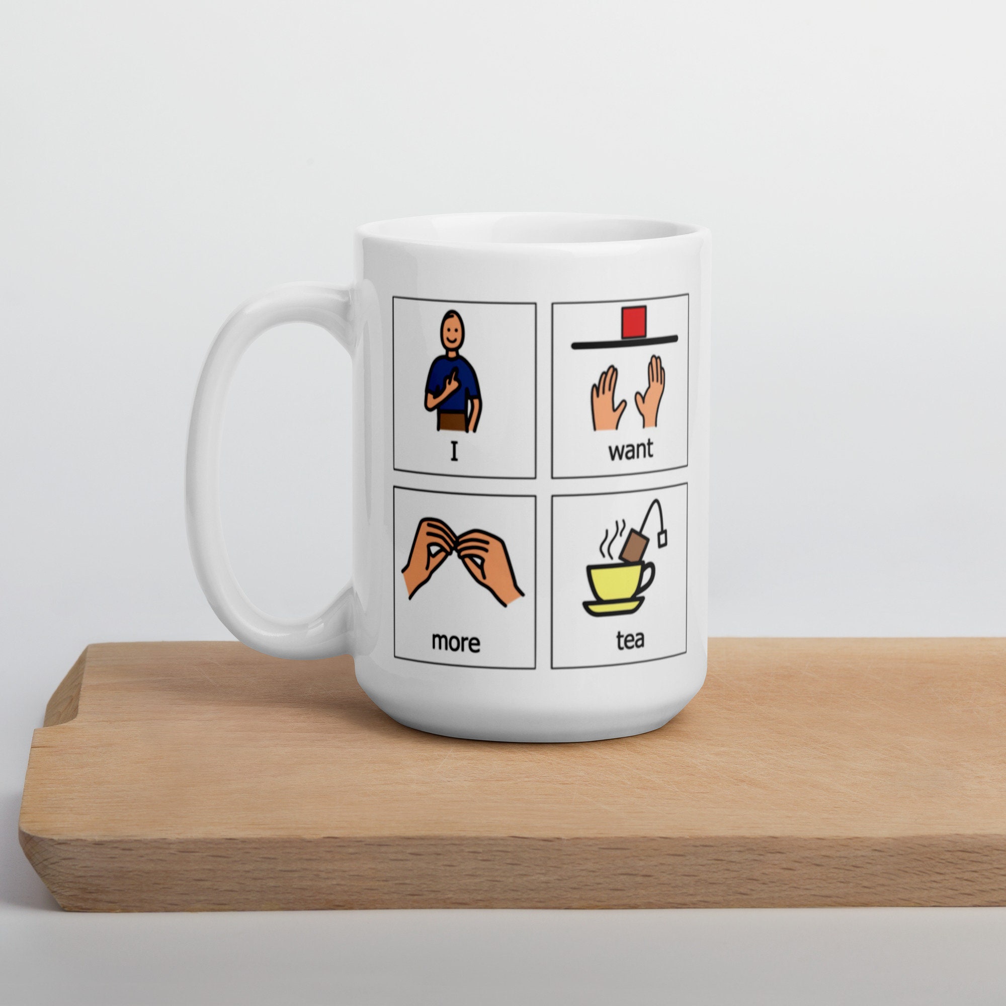 SLP Tea Mug | SLP AAC Mug | Speech Therapist Mug | Speech Language ...
