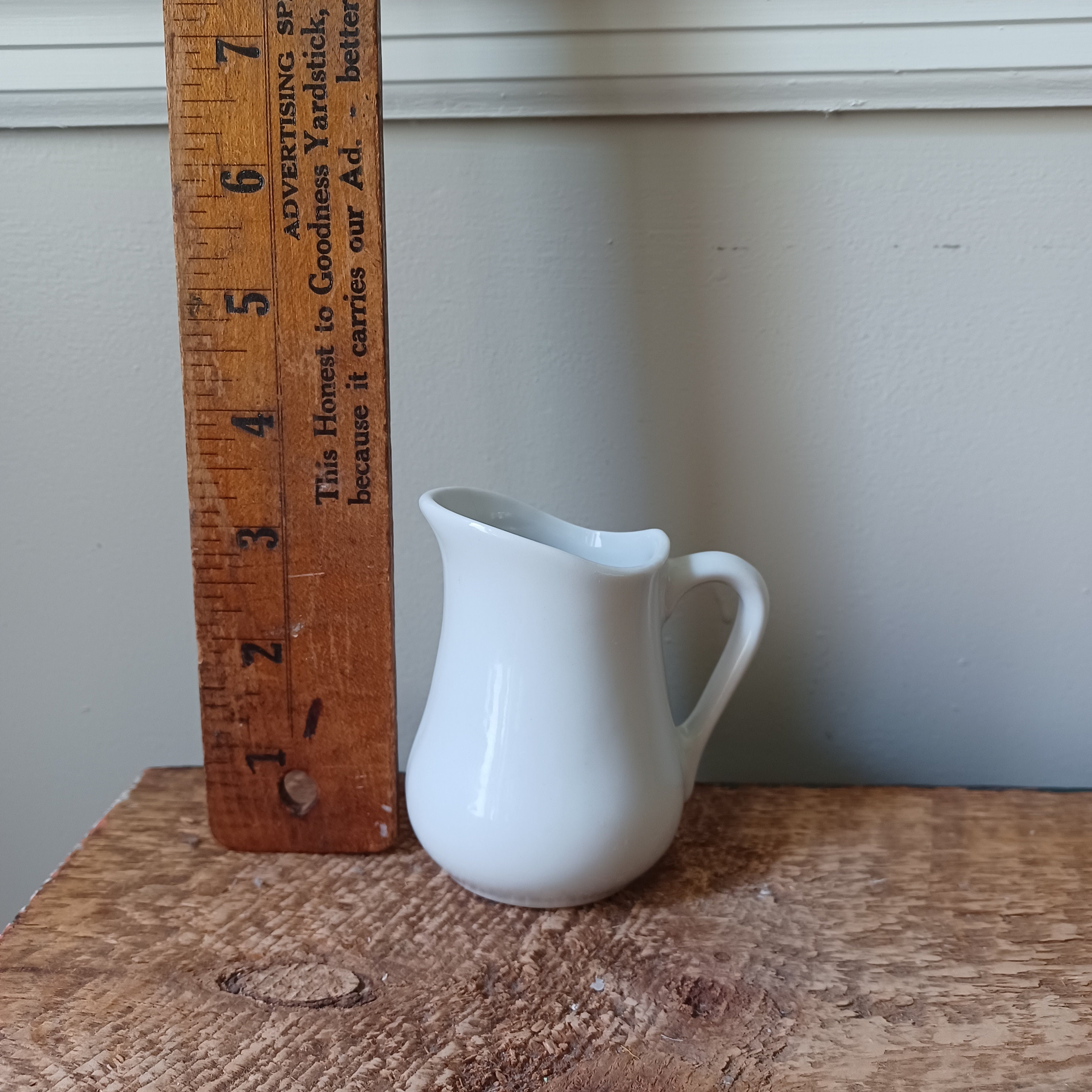 Small Cordon Bleu White Pitcher Creamer Made in Brazil - Etsy