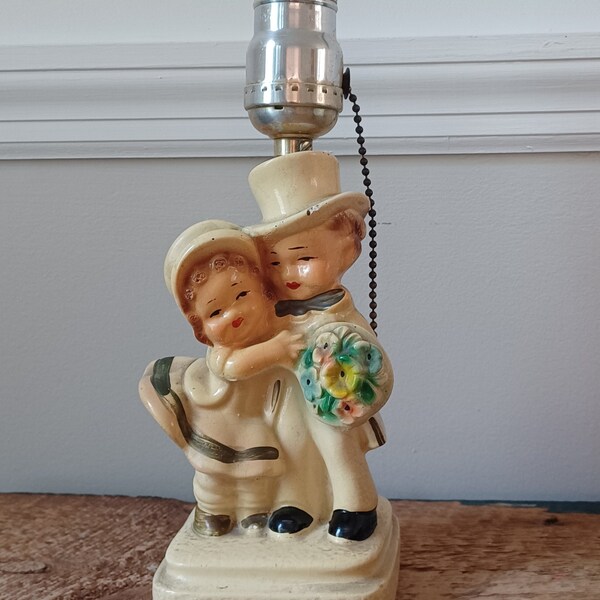 Chalkware Lamp - Etsy