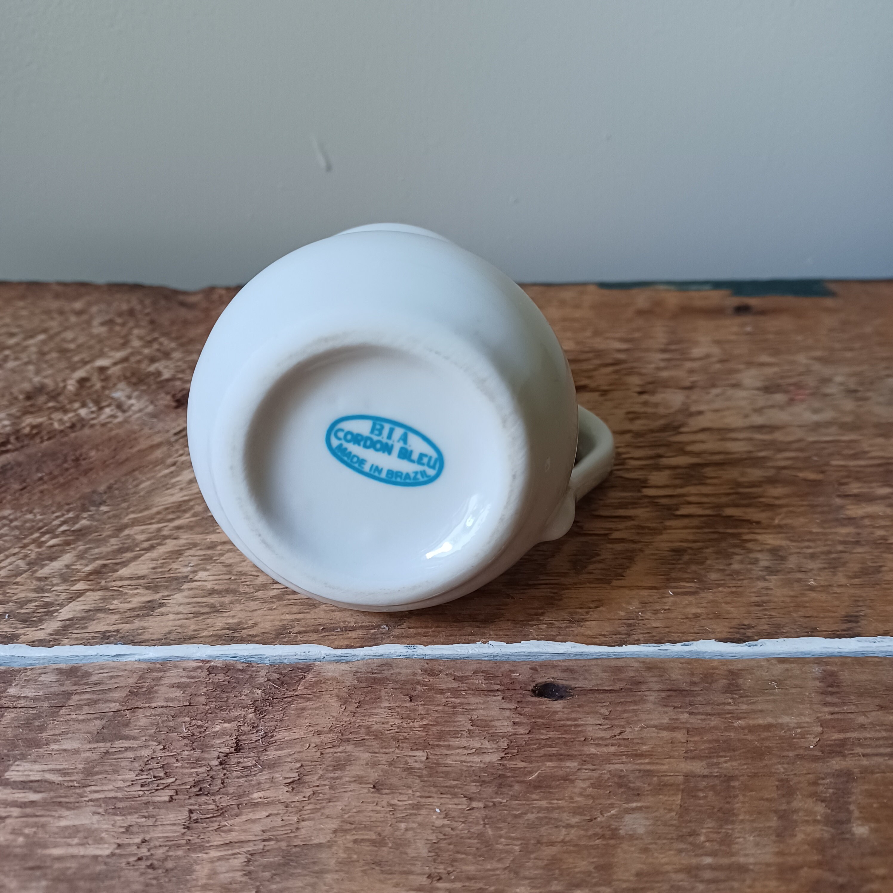 Small Cordon Bleu White Pitcher Creamer Made in Brazil - Etsy