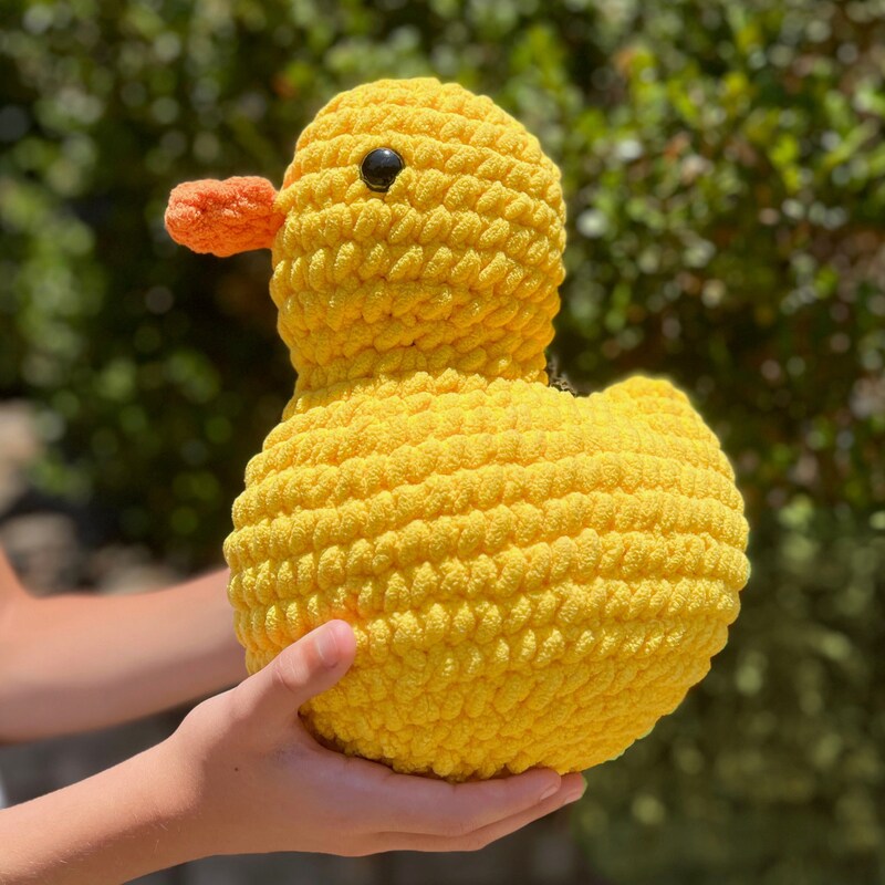 Giant Stuffed Duck Plushie - Etsy