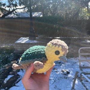 MADE TO ORDER: Crochet Turtle Duck - Etsy