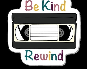 Be Kind Groovy Sticker VSCO Aesthetic Hydroflask - Etsy