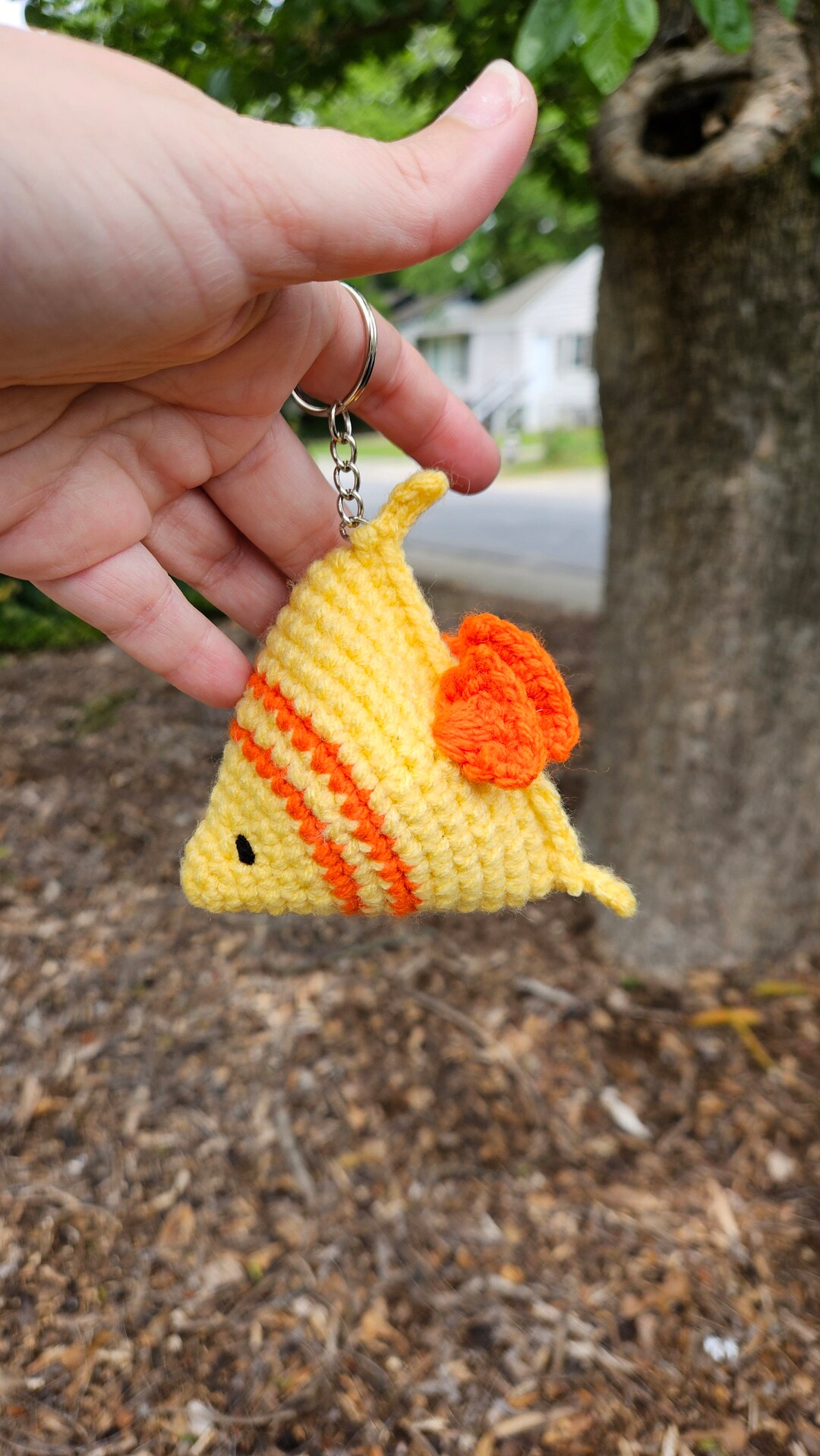 Crochet Fish Keychain - Multiple Colors - Cute - Handmade - Etsy