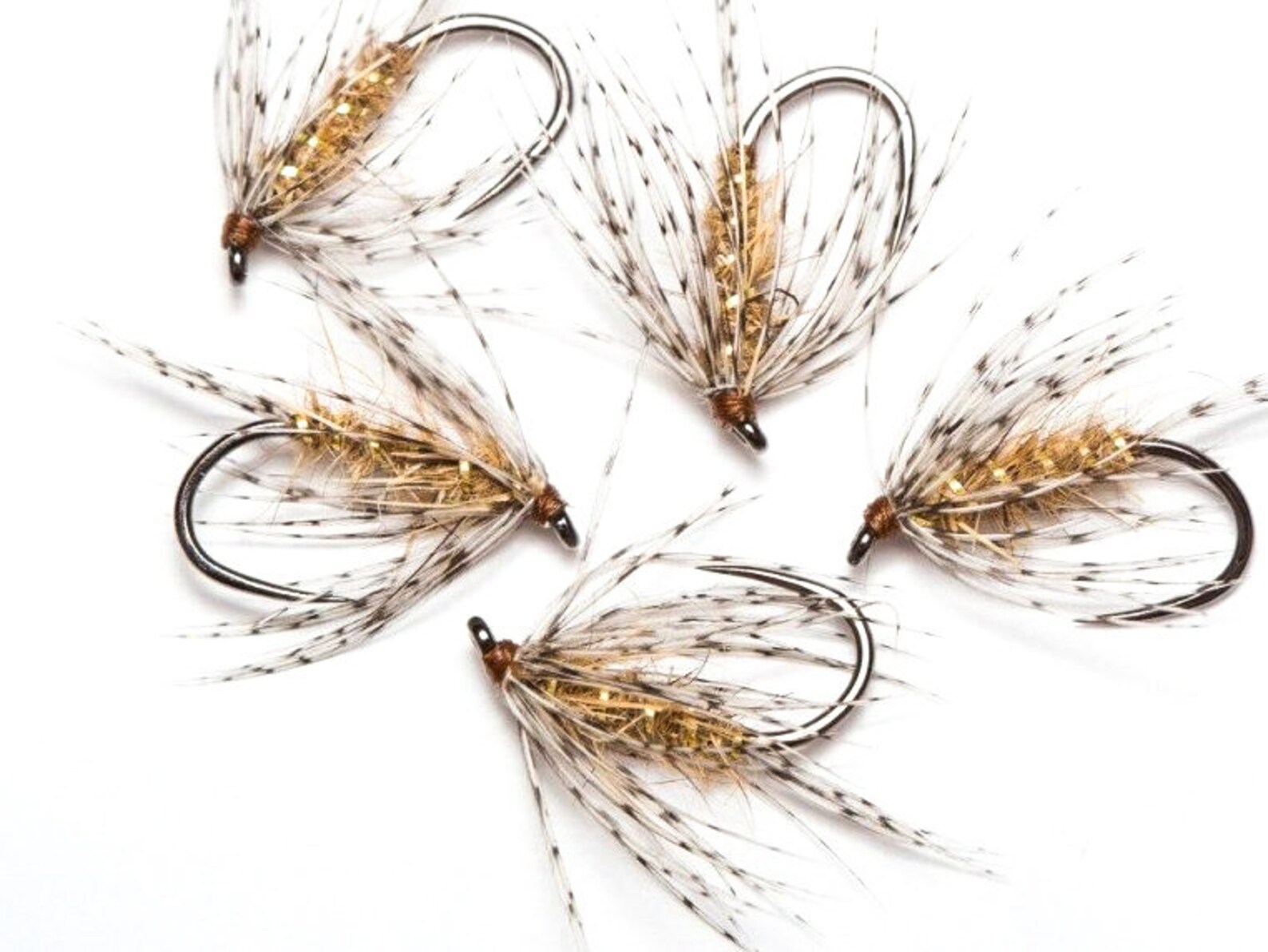 Partridge March Brown Wet Fly (3-pack) - Etsy
