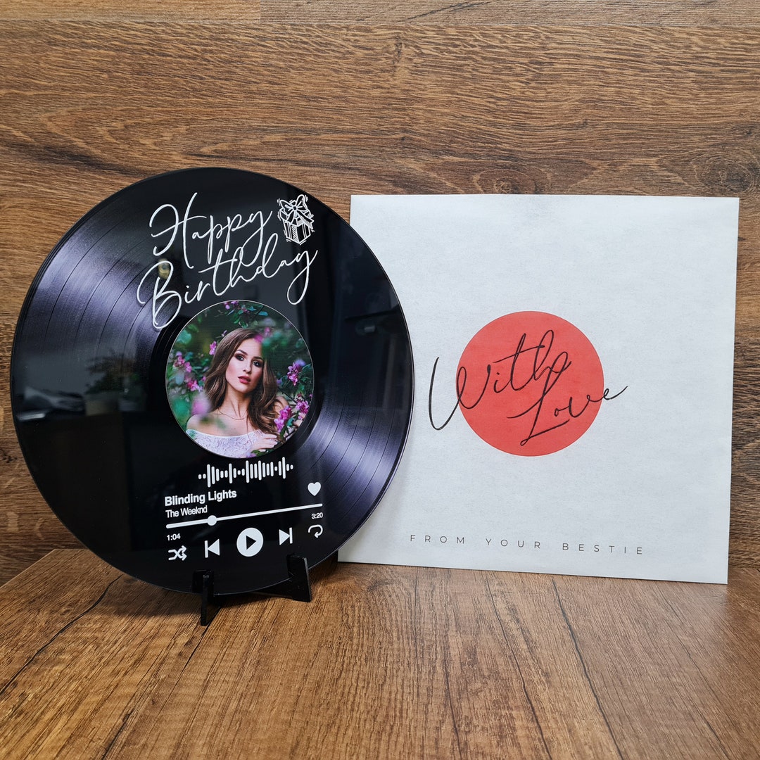 Wedding Gift Song Vinyl With Custom Vellum Cover - Etsy Canada