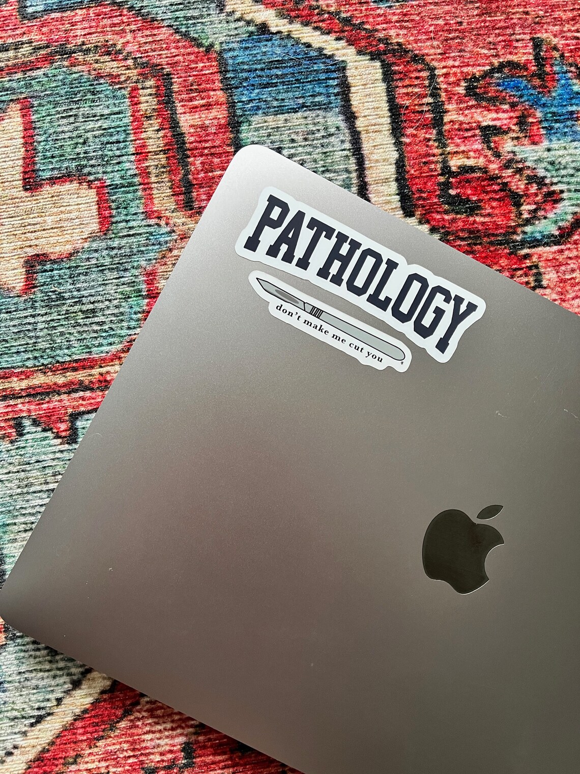 Pathology University Logo Vinyl Sticker - Etsy