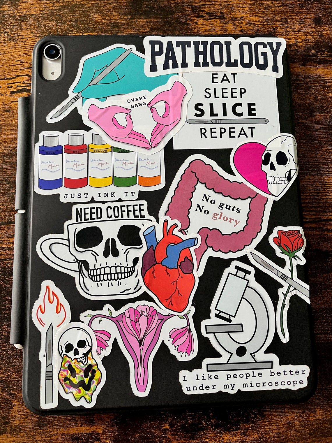 Pathology University Logo Vinyl Sticker - Etsy