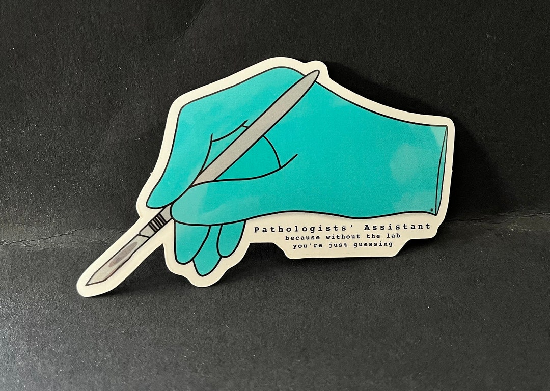 Pathologists' Assistant Lab Vinyl Sticker - Etsy