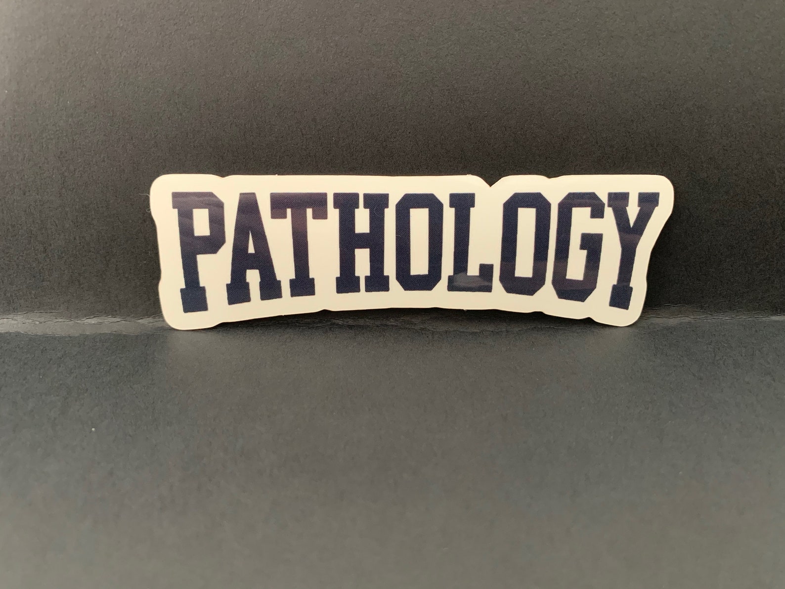 Pathology University Logo Vinyl Sticker - Etsy