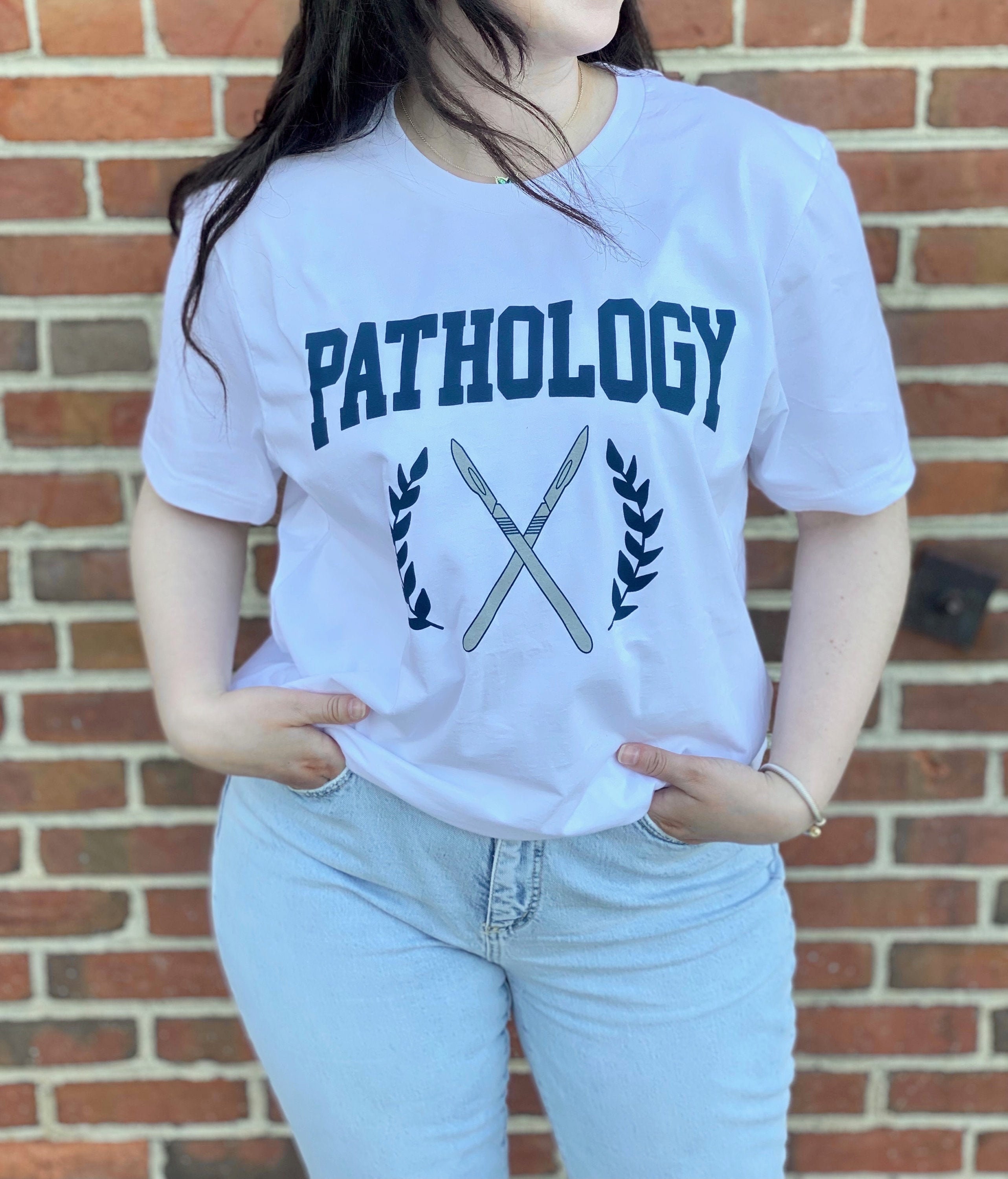 Pathology University Logo T-shirt for Pathologist / Pathologist ...
