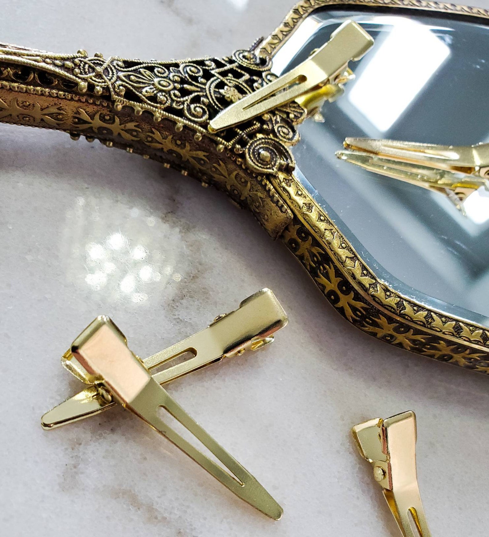Matte Gold Volume Root Clips For Root Clipping Hair Clips Etsy