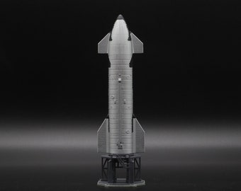 Starship 3d Printed | Etsy