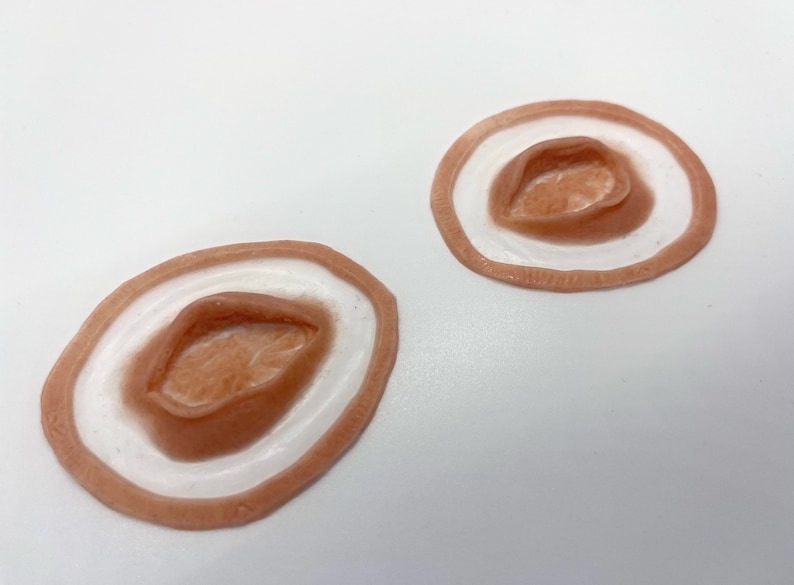 Gouged-out Eyes / Encapsulated Silicone Prosthetic / SFX Missing ...