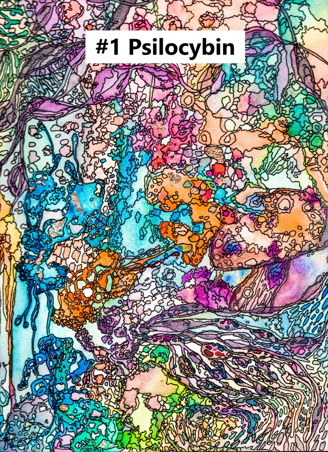 Trippy Art Prints, Premium Glossy, Abstract Art - Etsy