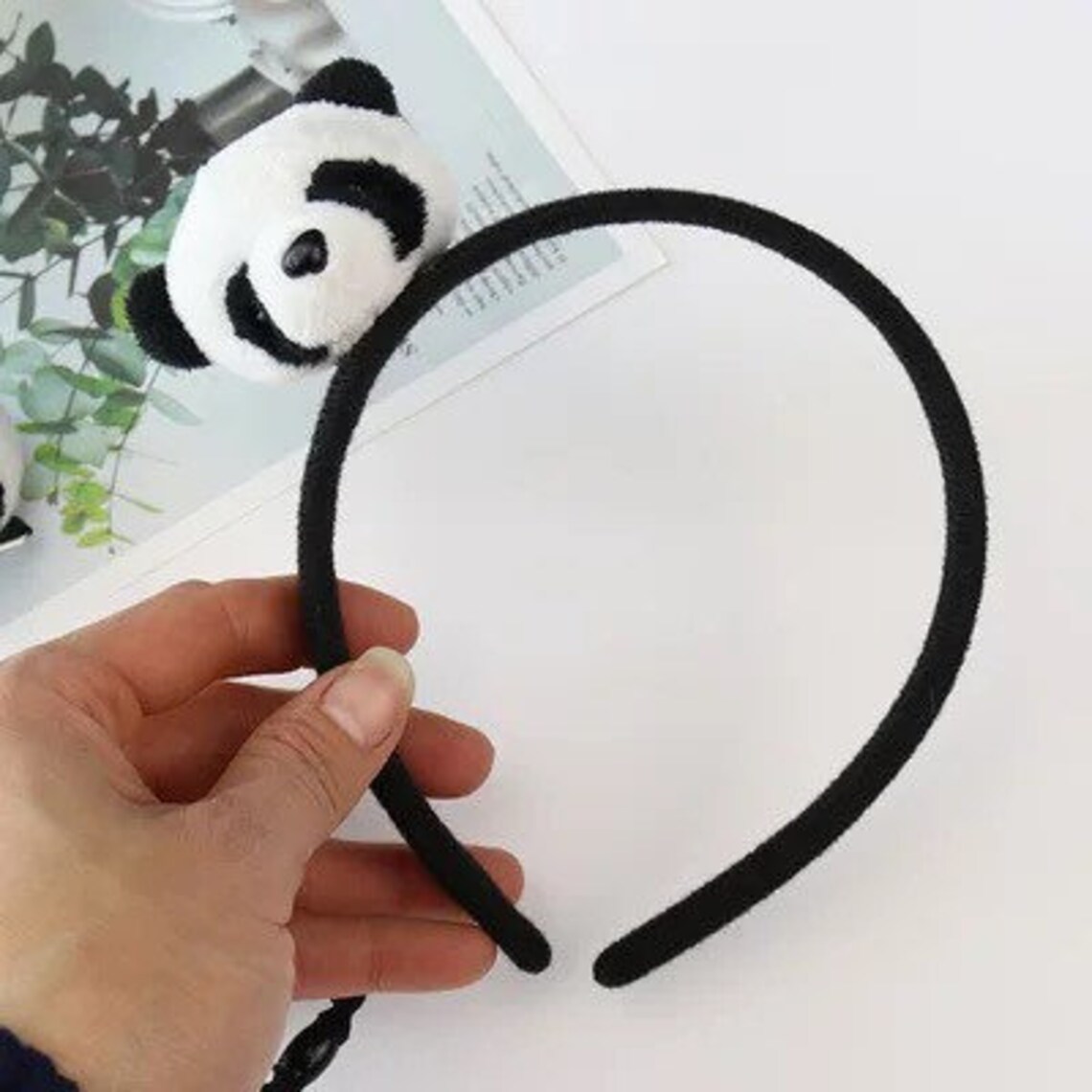 Panda Hair Band | Etsy