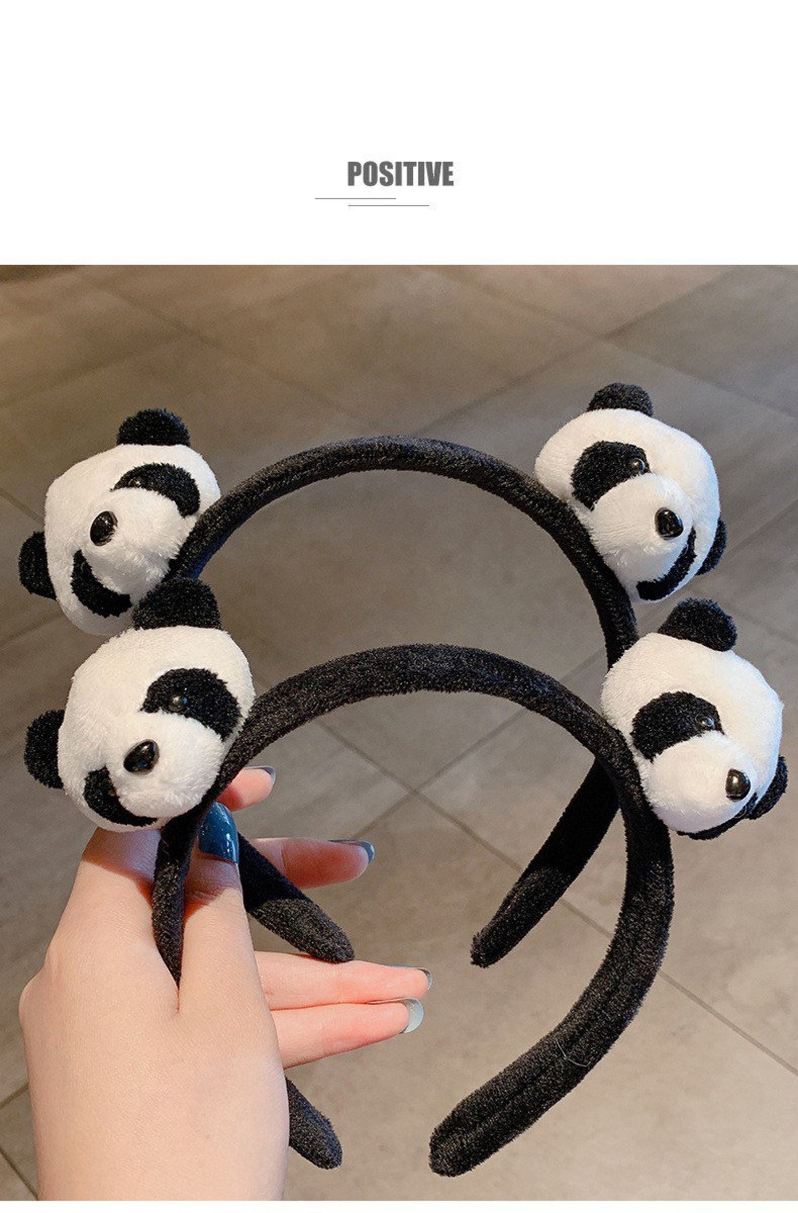 Panda Hair Band - Etsy