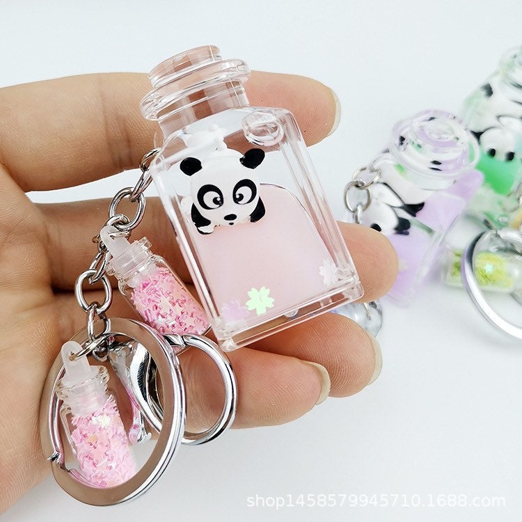 Panda Keychain - Etsy