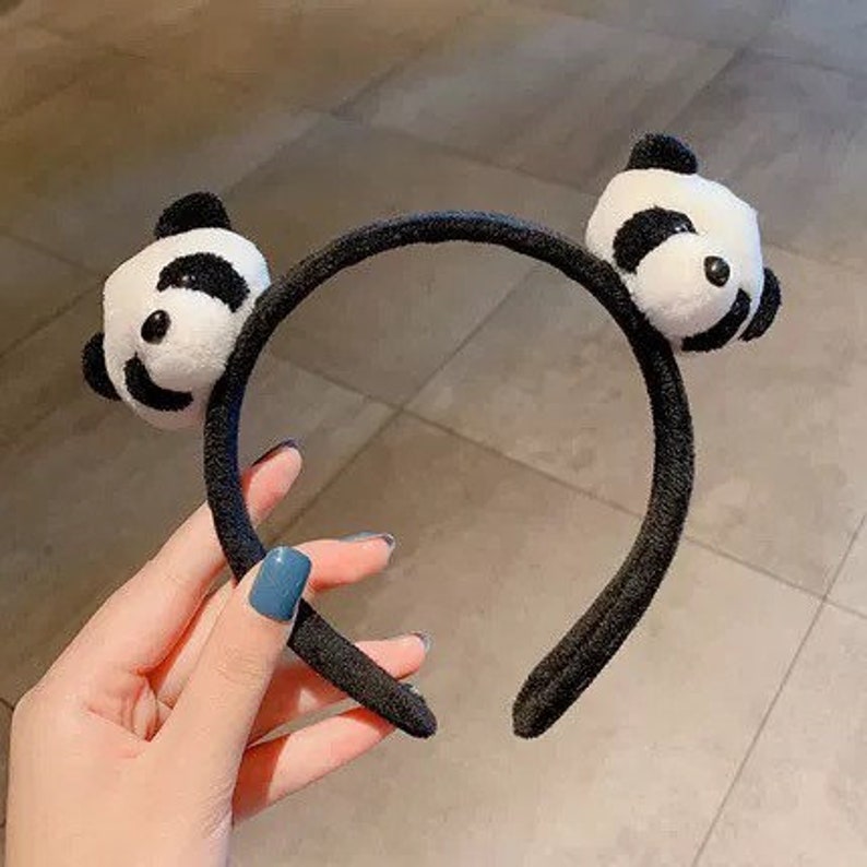 Panda Hair Band - Etsy