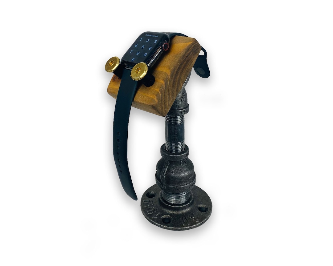 MONOLY Industrial Edison Steampunk Rustic Vintage Pipe Watch Stand ...