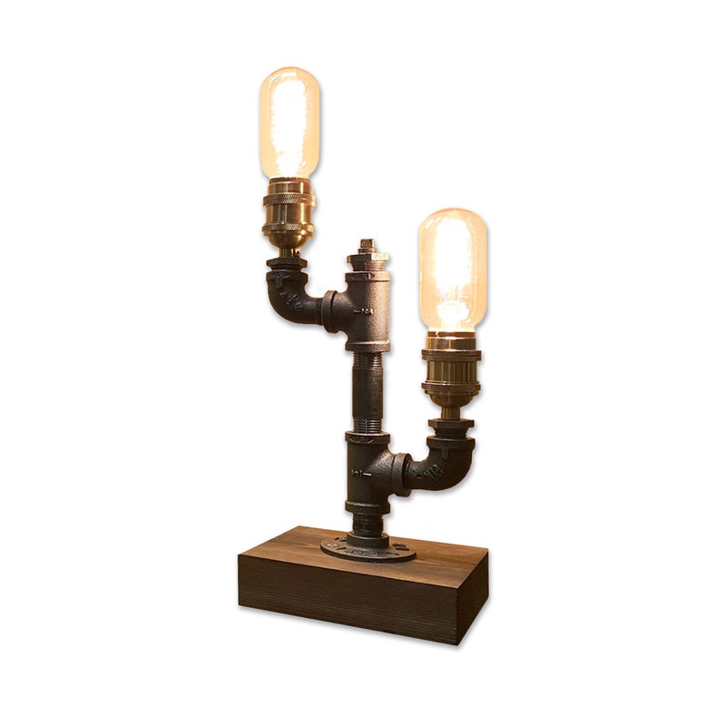 Iron Pipe Lamp - Etsy