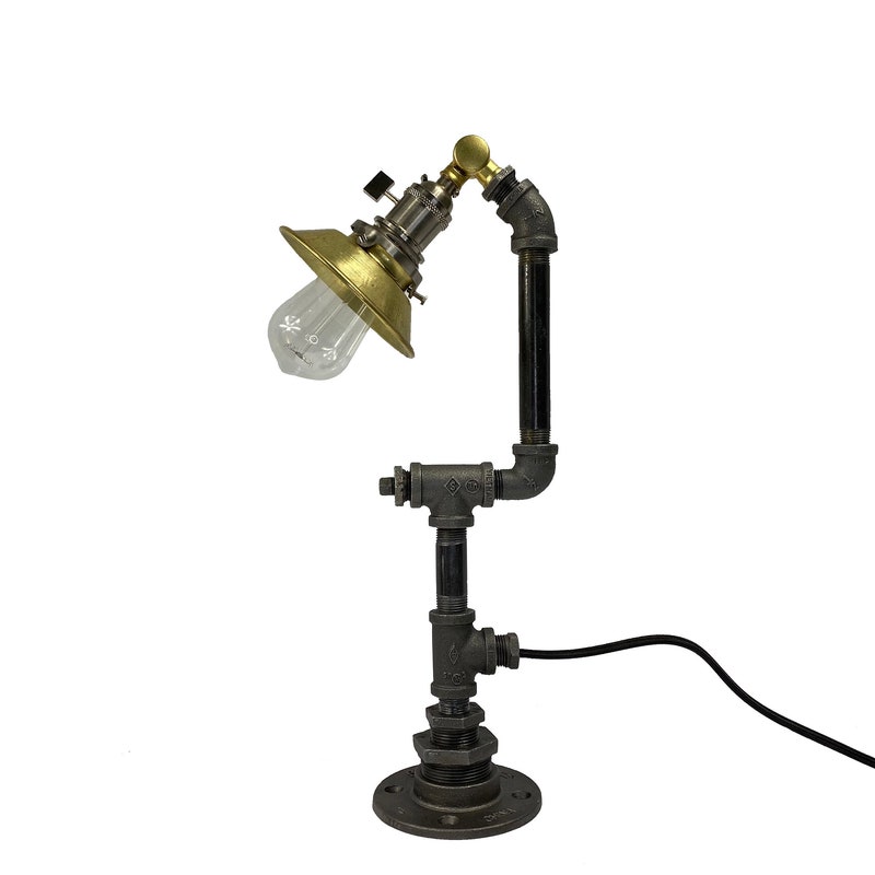 Iron Pipe Lamp - Etsy