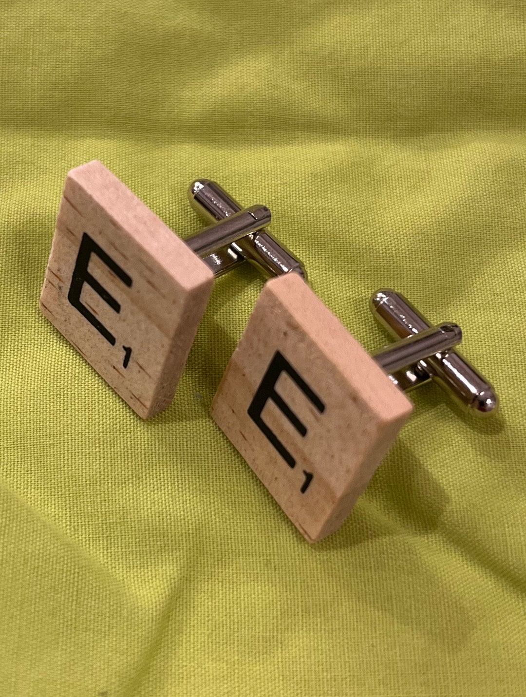 Scrabble Letter Tile Men's Cuff Links Silver Choose Any Letters You ...