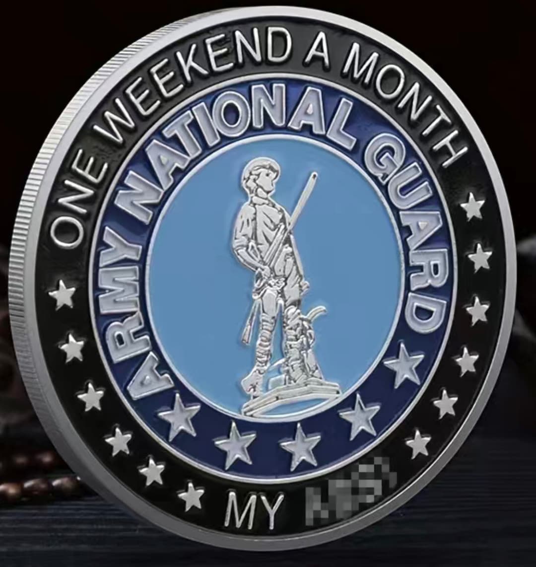 United States Army National Guard - Challenge Coin - Free Shipping ...