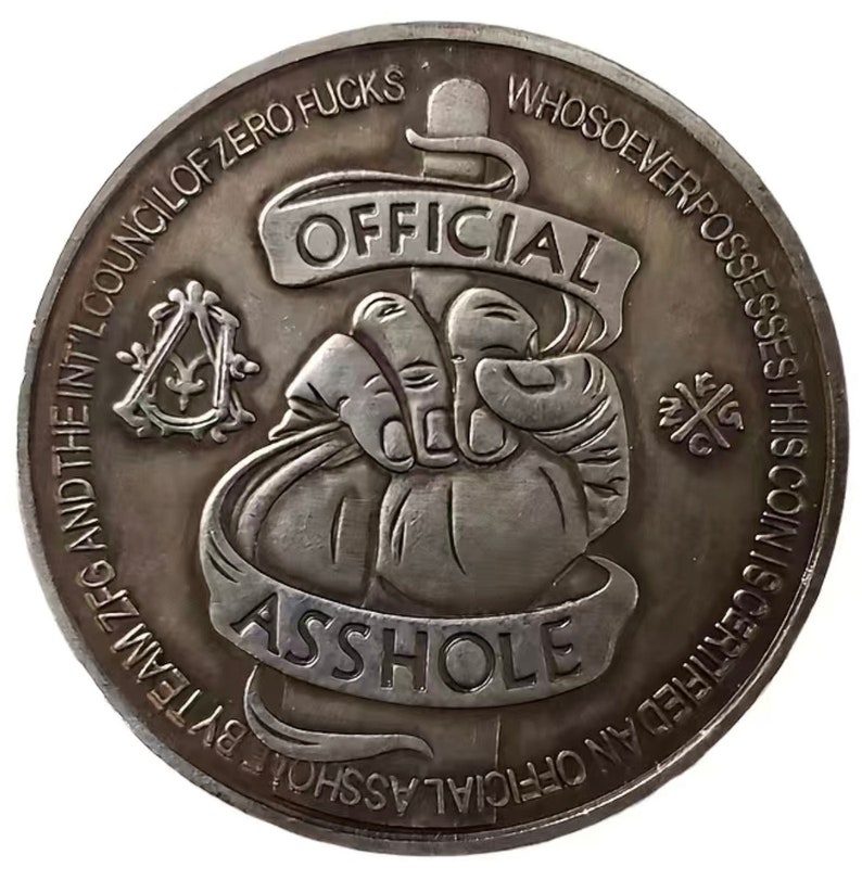 2021 Official Asshole Coin Let A Friend Know They Are an - Etsy