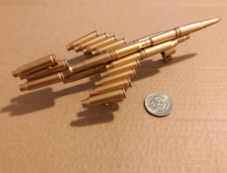 Bullet Casing Fighter Jet REALLY COOL 9 1/4 Inches Long - Etsy