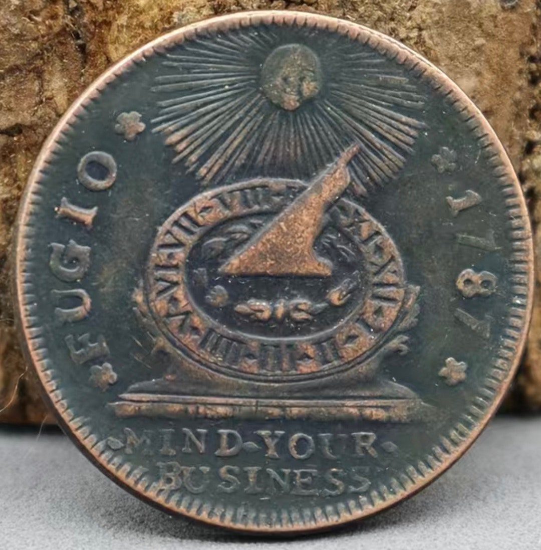 1787 Large Cent Fugio Copper Coin VERY RARE 1 or 2 Coin - Etsy