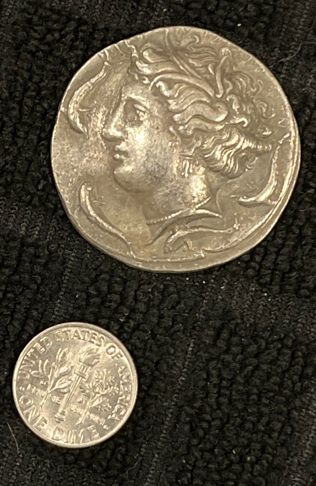 Number 9 Ancient Greek Athens Replica Coin Ancient Greece - Rare Find ...